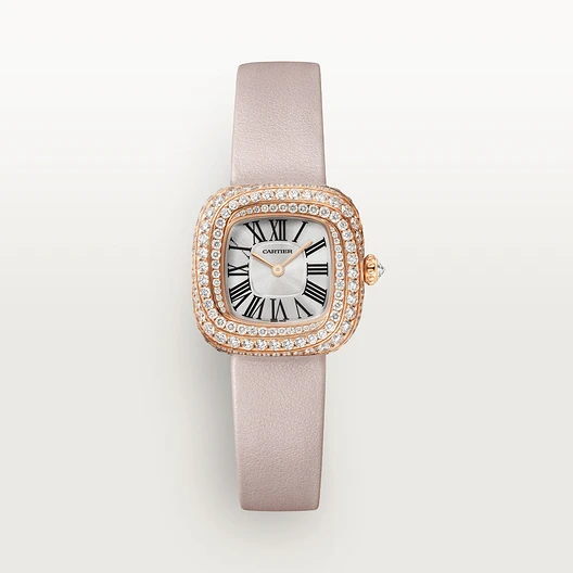 Cartier Coussin de Cartier watch, small model Rose gold - WritzTime